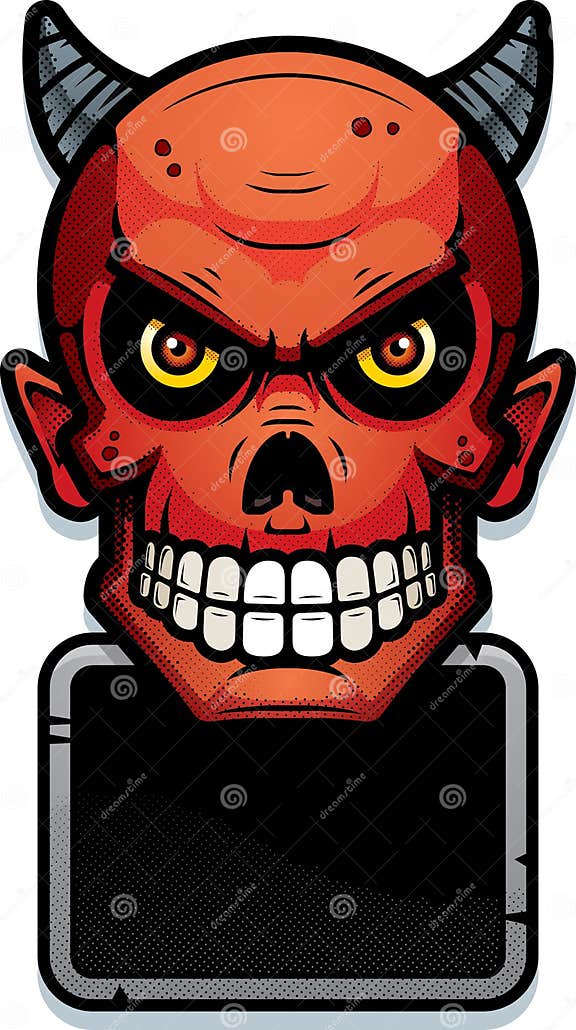 Devil Sign Illustration stock vector. Illustration of devil - 115815774