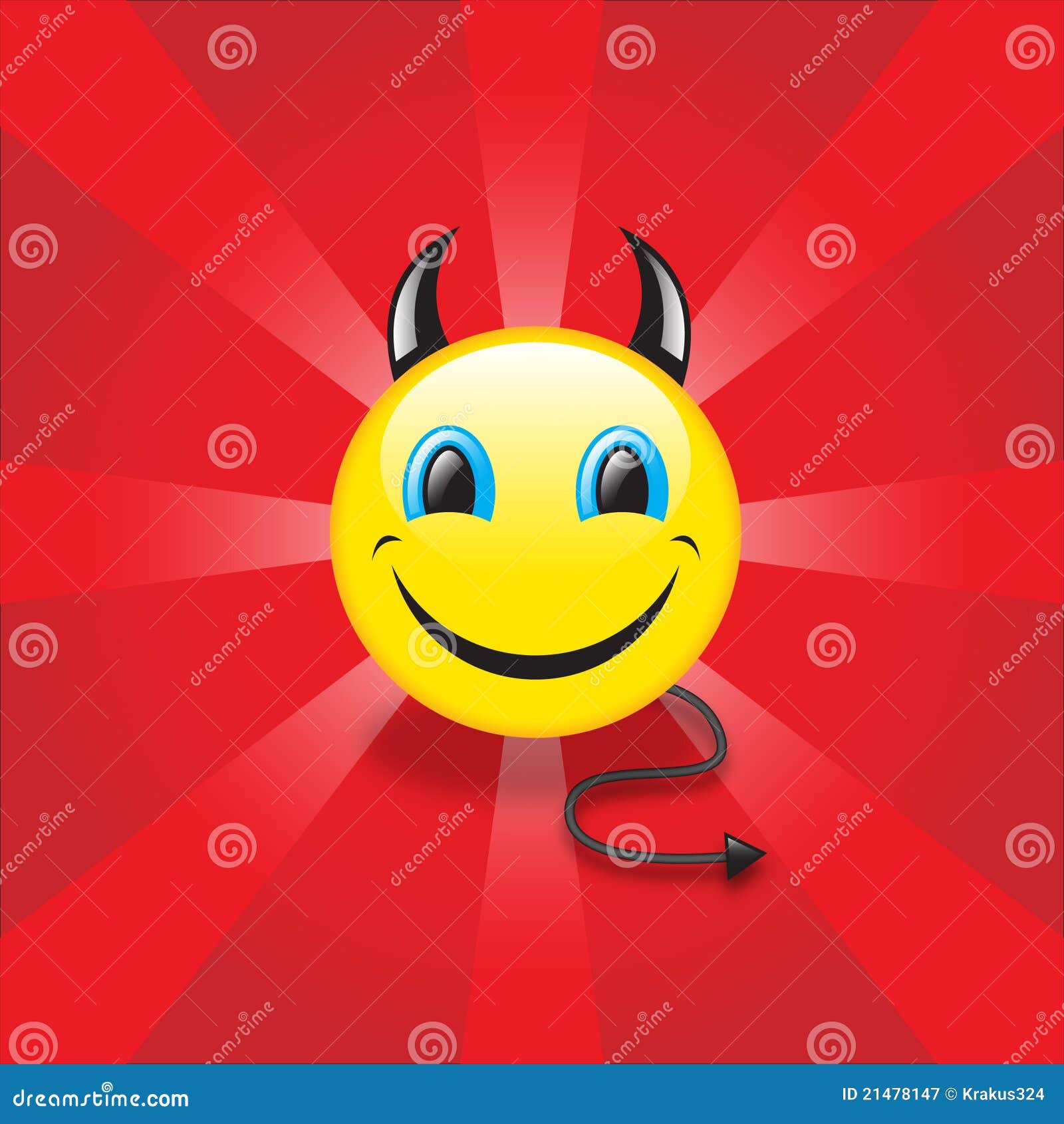 Devil Smiley Icon