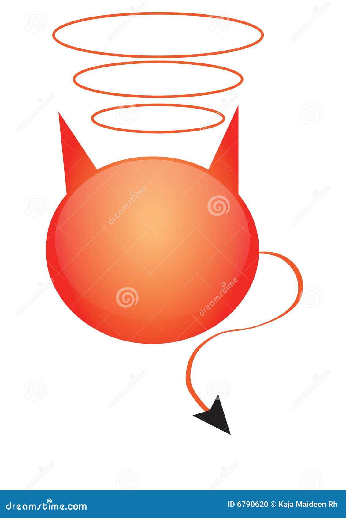 Devil Speech Bubble - Vector | CartoonDealer.com #6790620