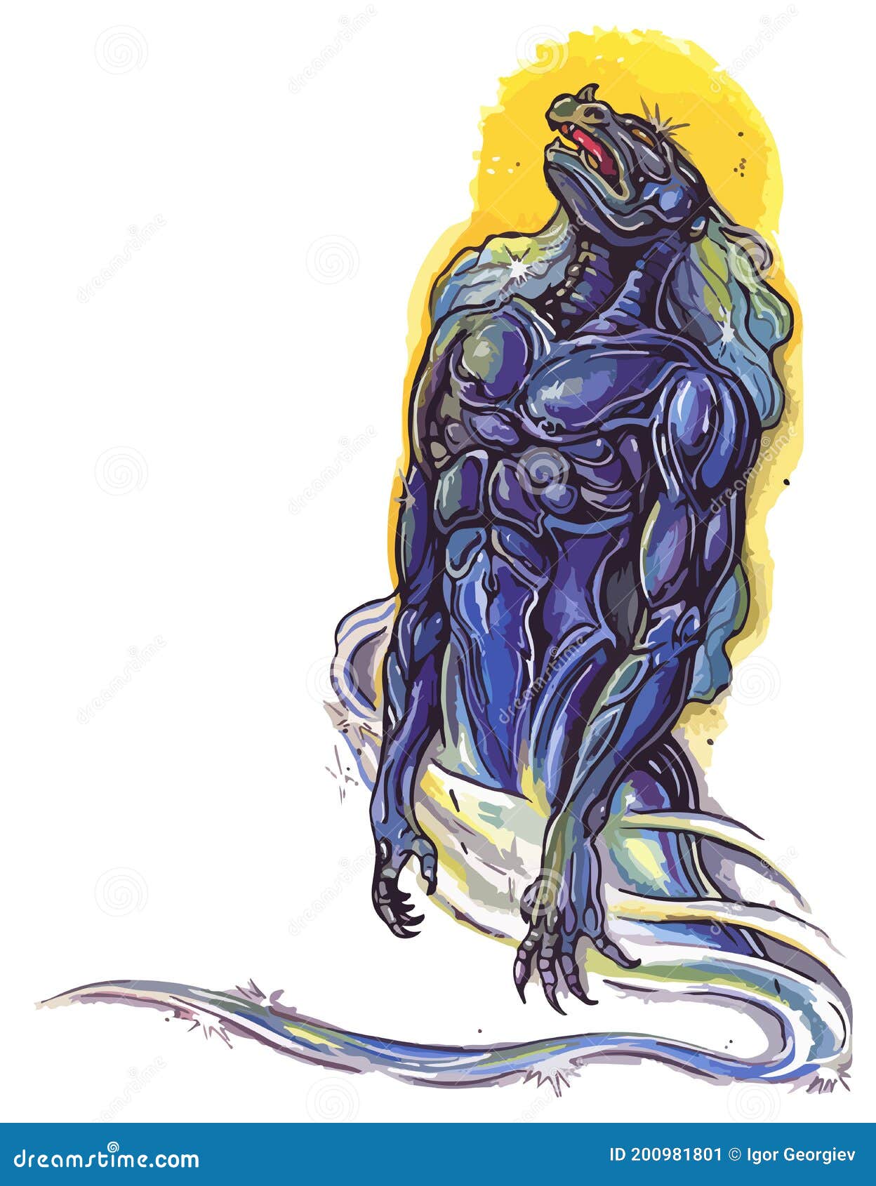 Devil Tattoo. Set of Labels and Elements. Vector Set Illustration ...