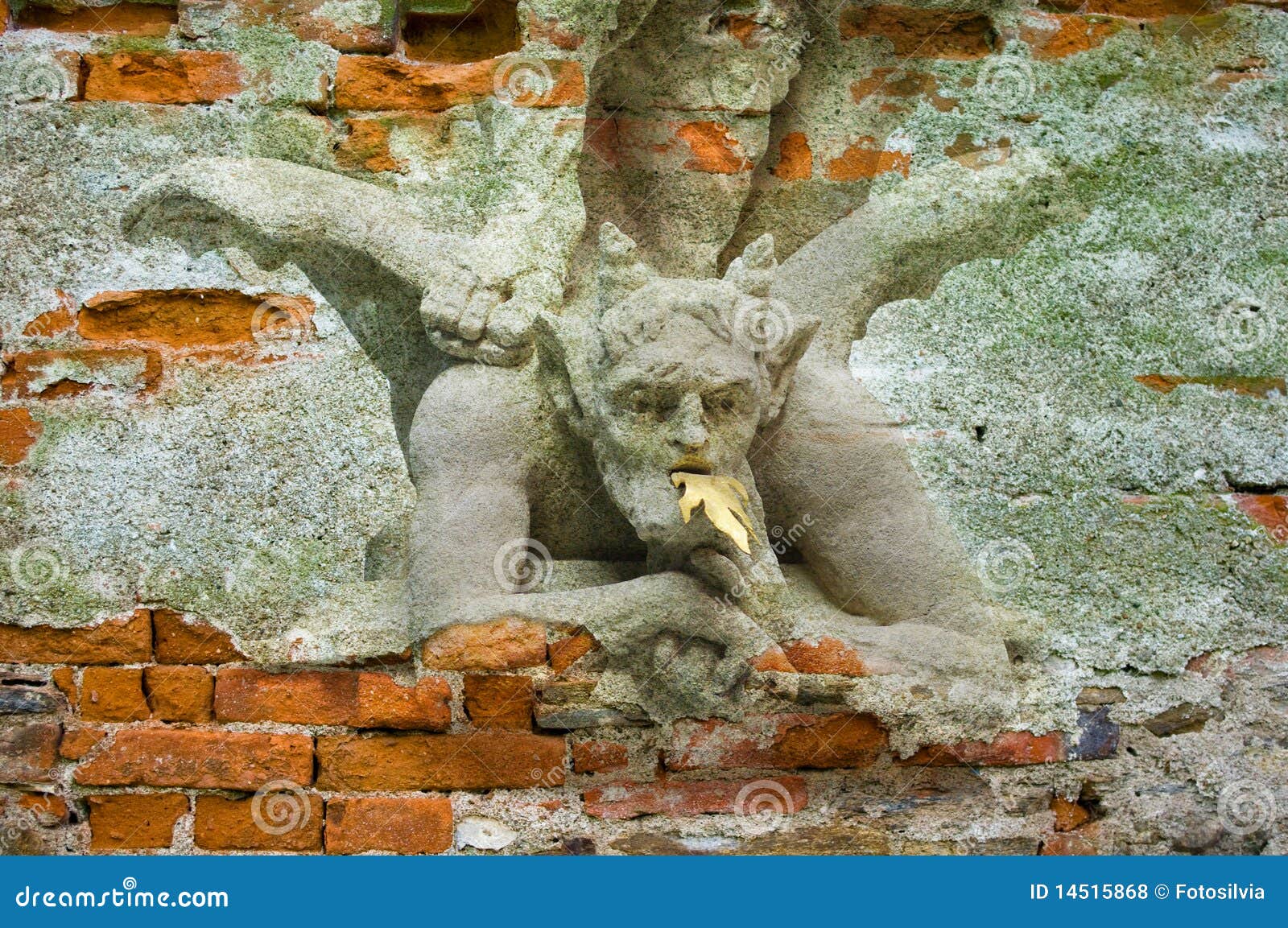 Devil Under Foot of St. Michael Stock Photo - Image of monster, bible ...