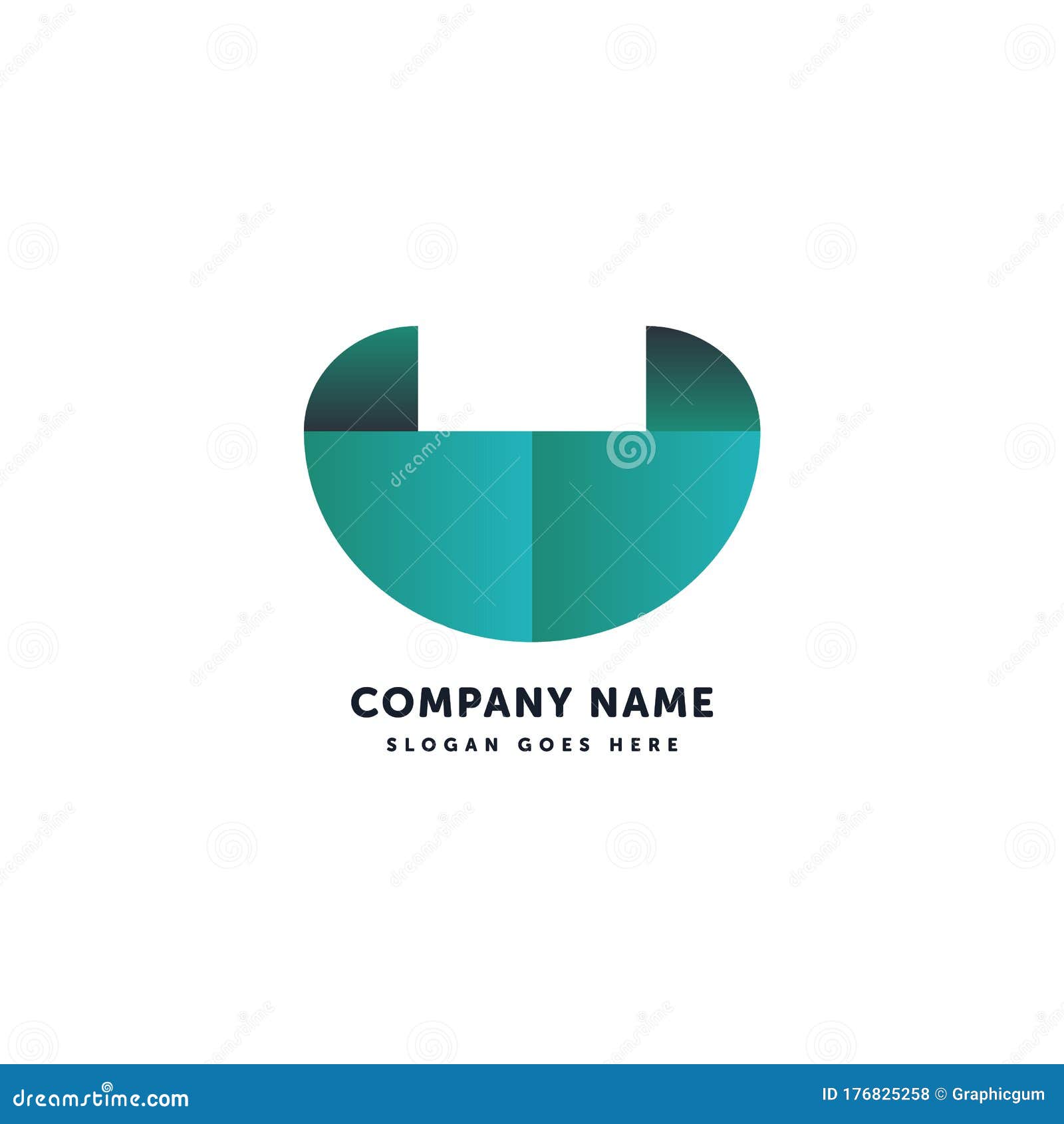 Devil Vector Logo. Creative Abstract Icon Mark Design Template Stock ...