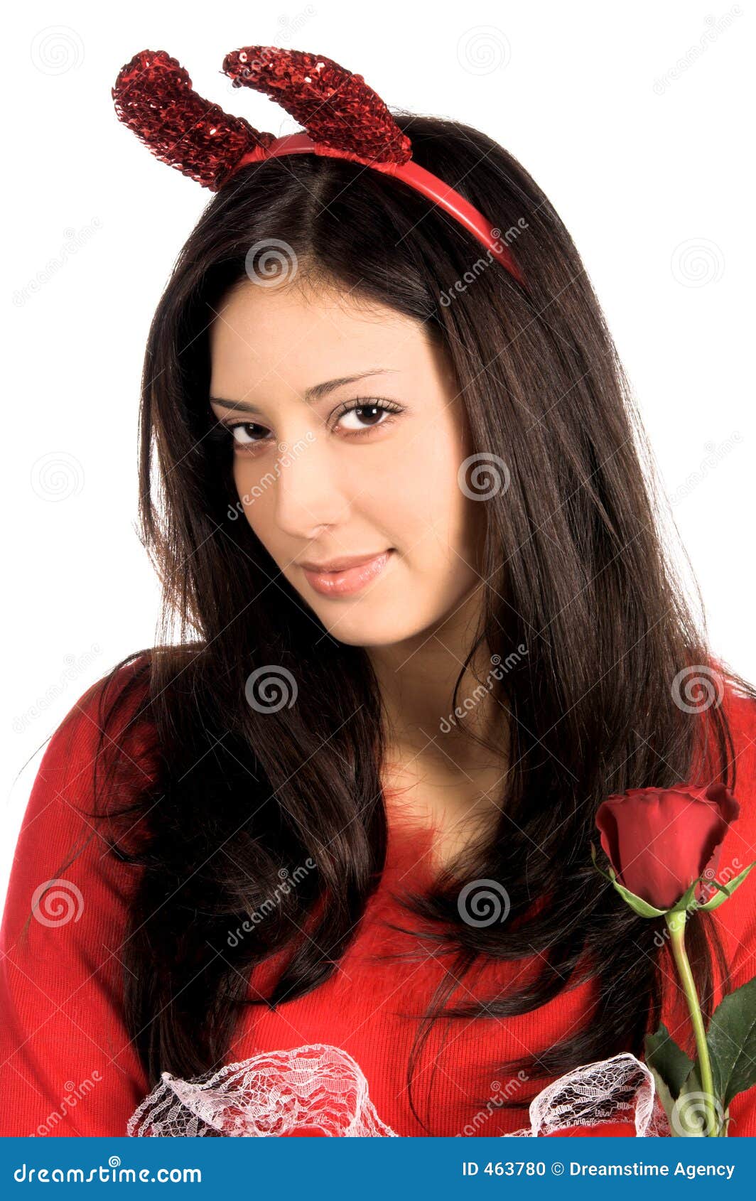 Devil Woman Close Up stock photo. Image of latin, mexican - 463780