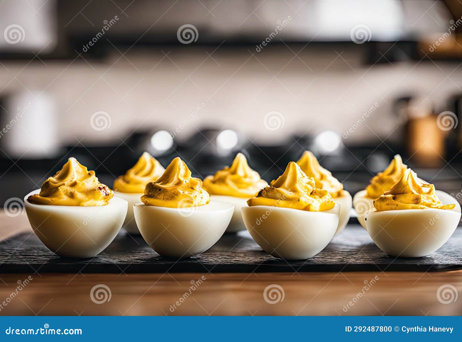 Deviled eggs ready to eat stock illustration. Illustration of baking ...