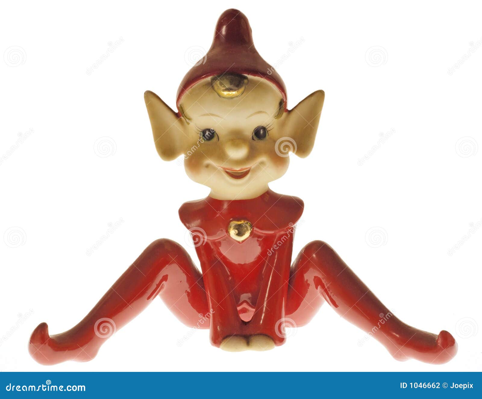 Elf Vintage Porcelain Butterfly Pixie Figurine Sprite Fairy Gnome ...