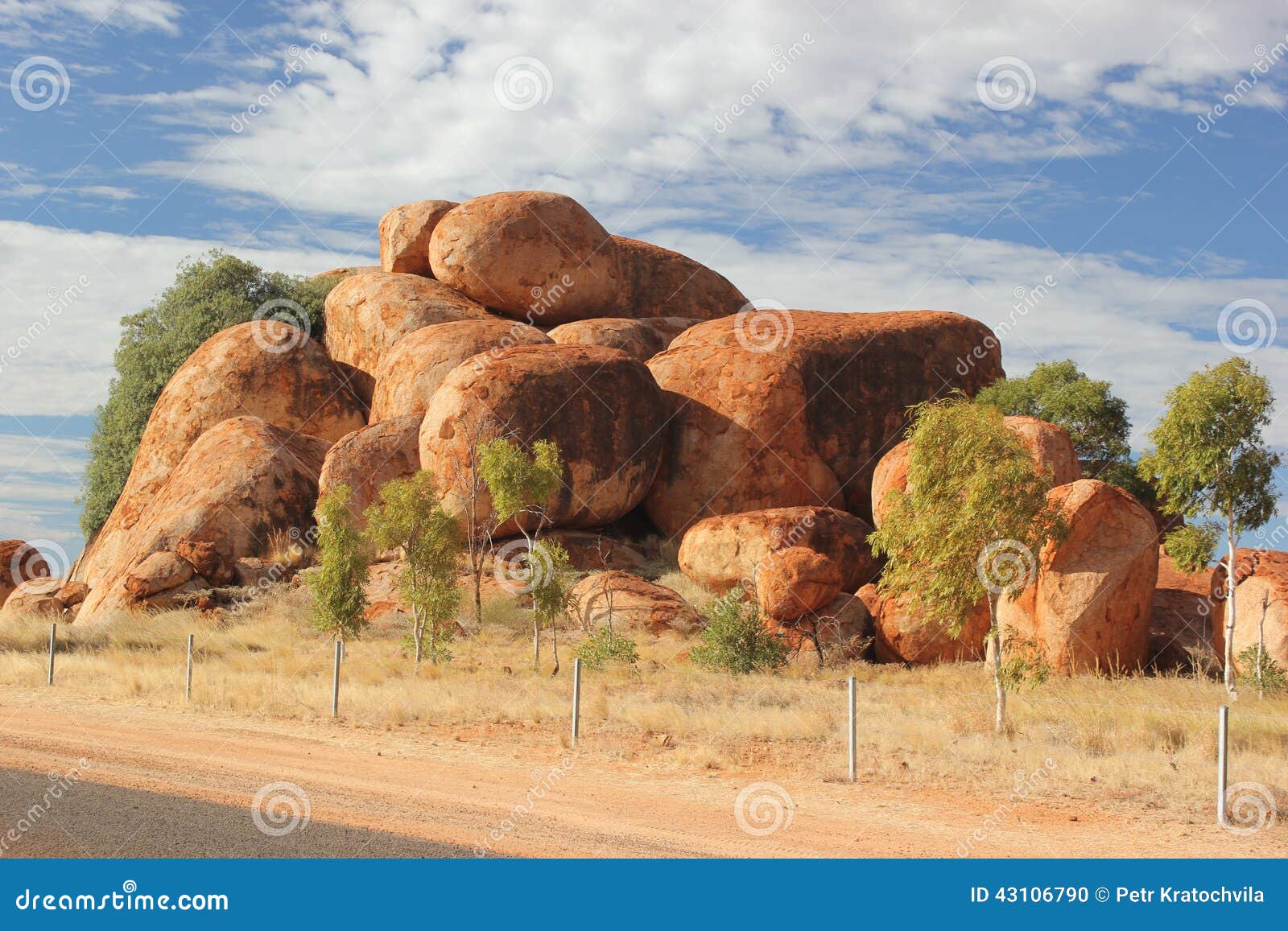 Devils Boulders, Australia stock photo. Image of formation - 43106790
