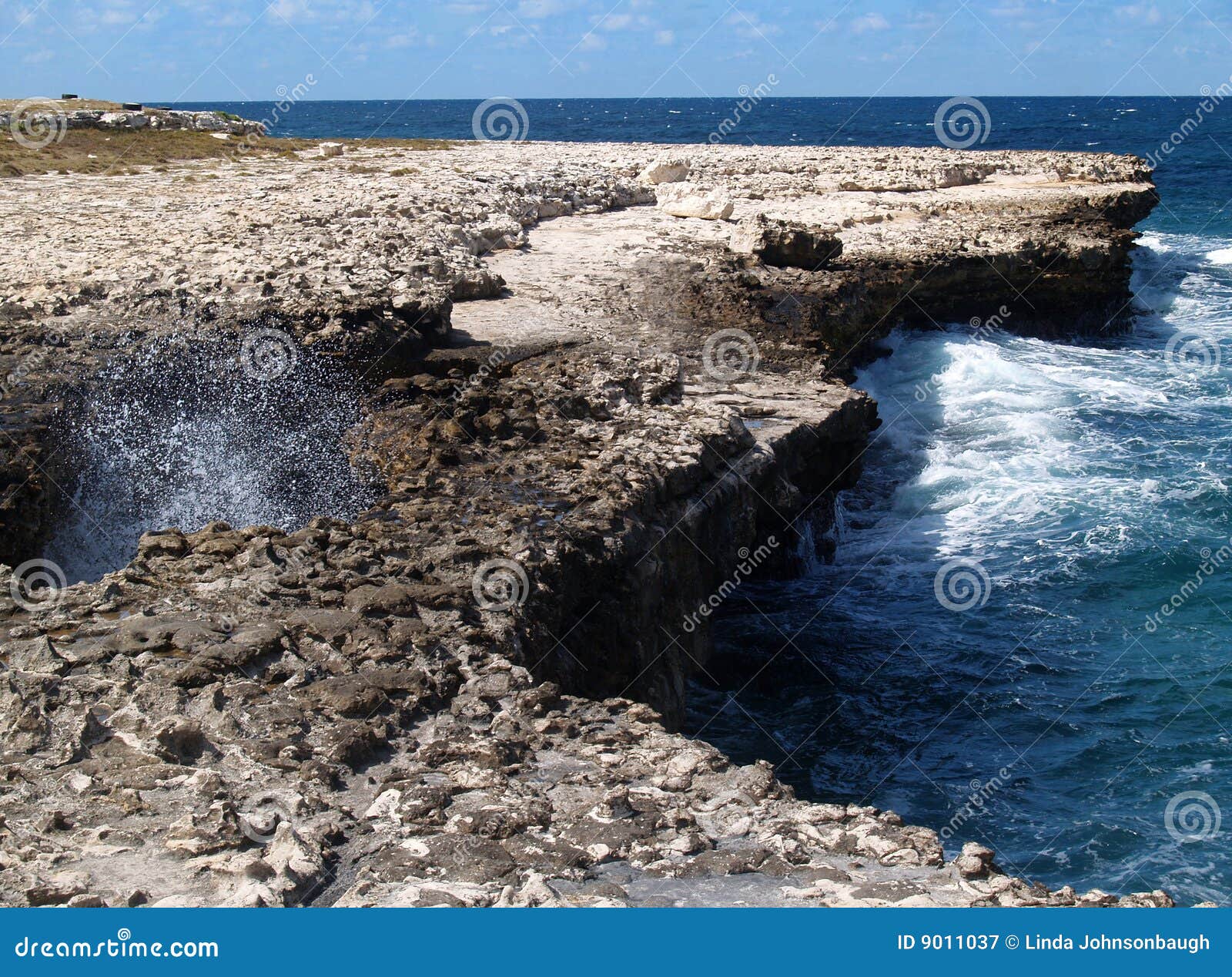 The Devils Bridge And Waterfall In Gole Del Raganello Stock Photography ...