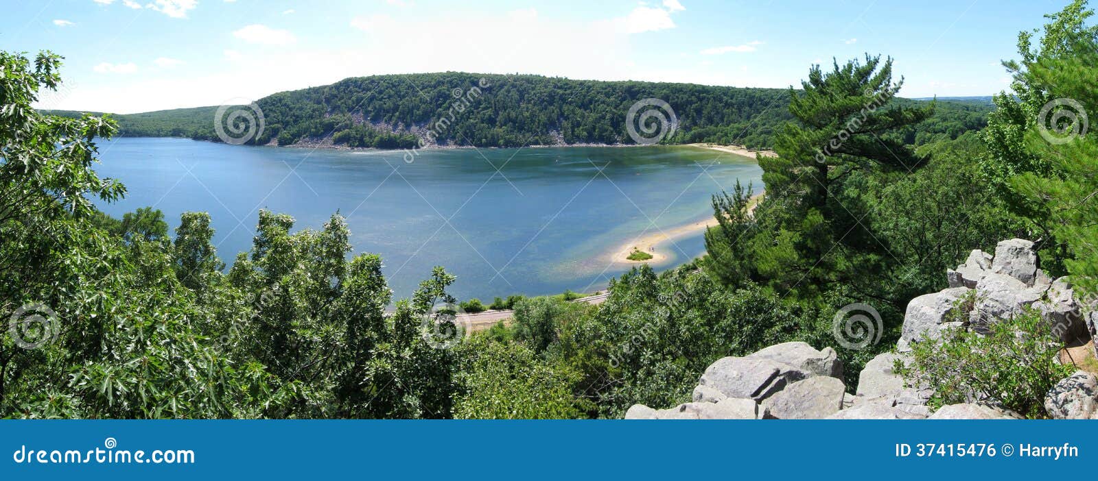 Devils Lake State Park stock photo. Image of wisconsin - 37415476