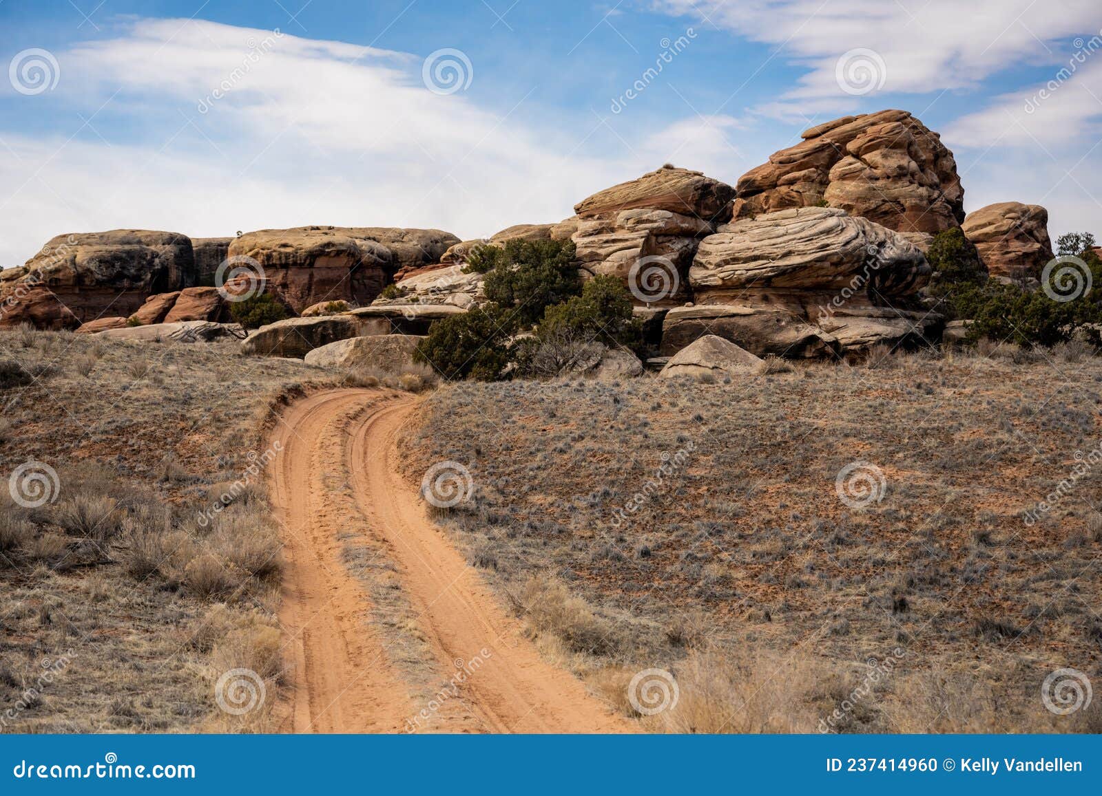 Devils Lane Takes a Sharp Right at the Crest of the Hill Stock Photo ...