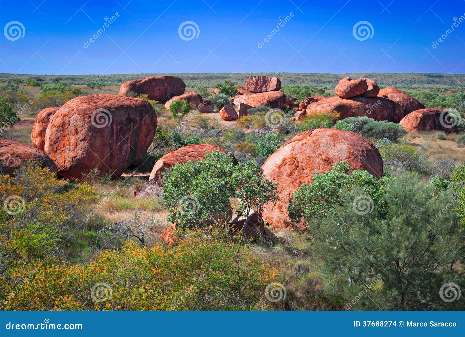 Devils Marbles, Northern Territory, Australia Stock Photo - Image of ...