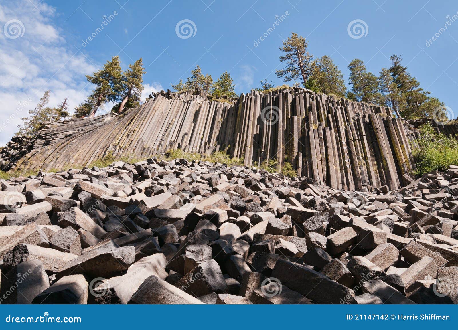Devils Postpile stock photo. Image of devils, structures - 21147142