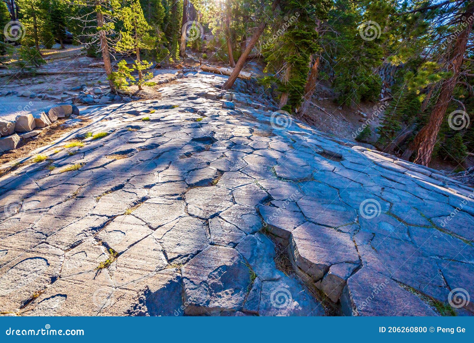 Devils Postpile National Monument Stock Photo - Image of space, county ...