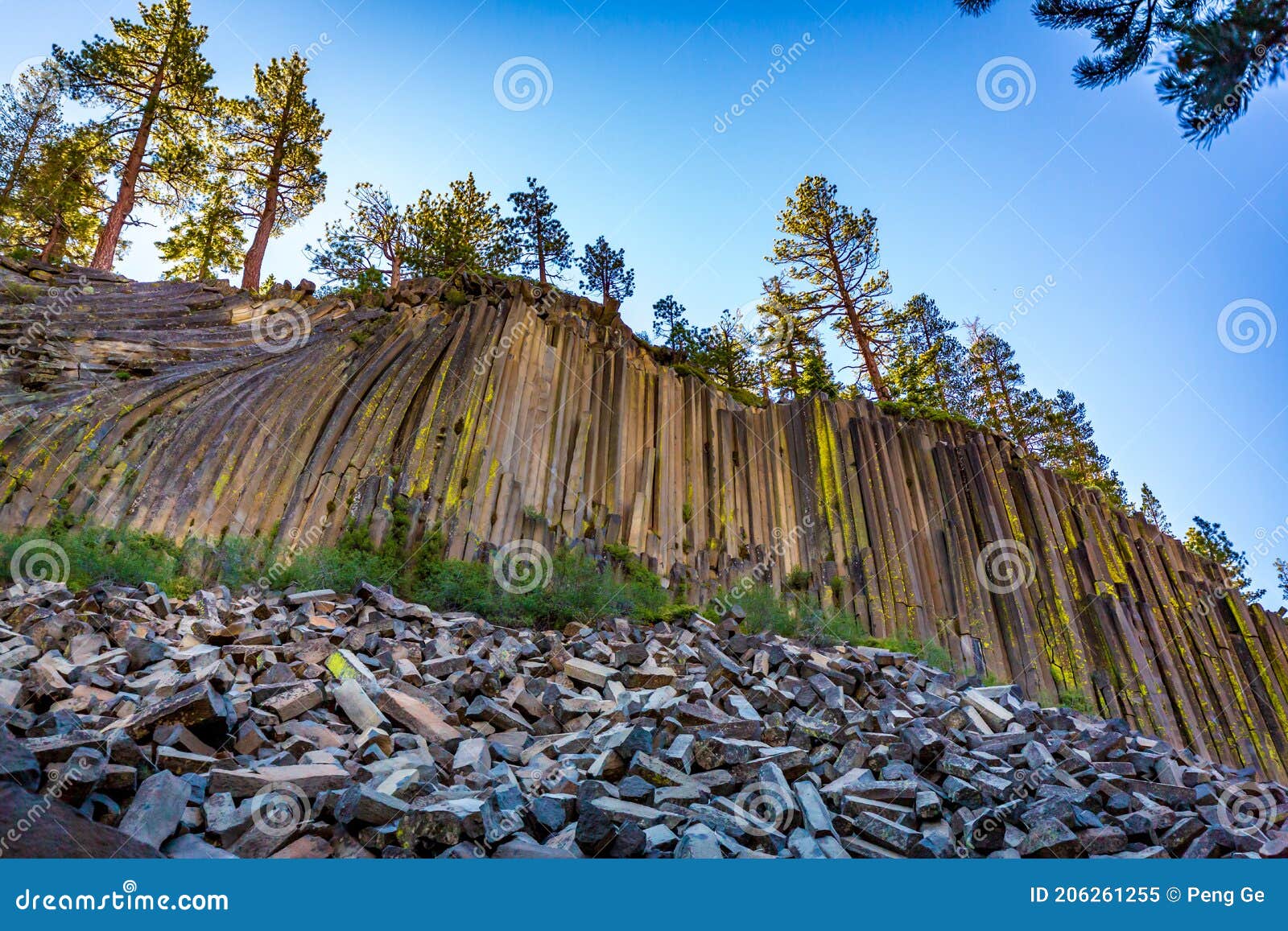 Devils Postpile National Monument Stock Image - Image of outdoors ...