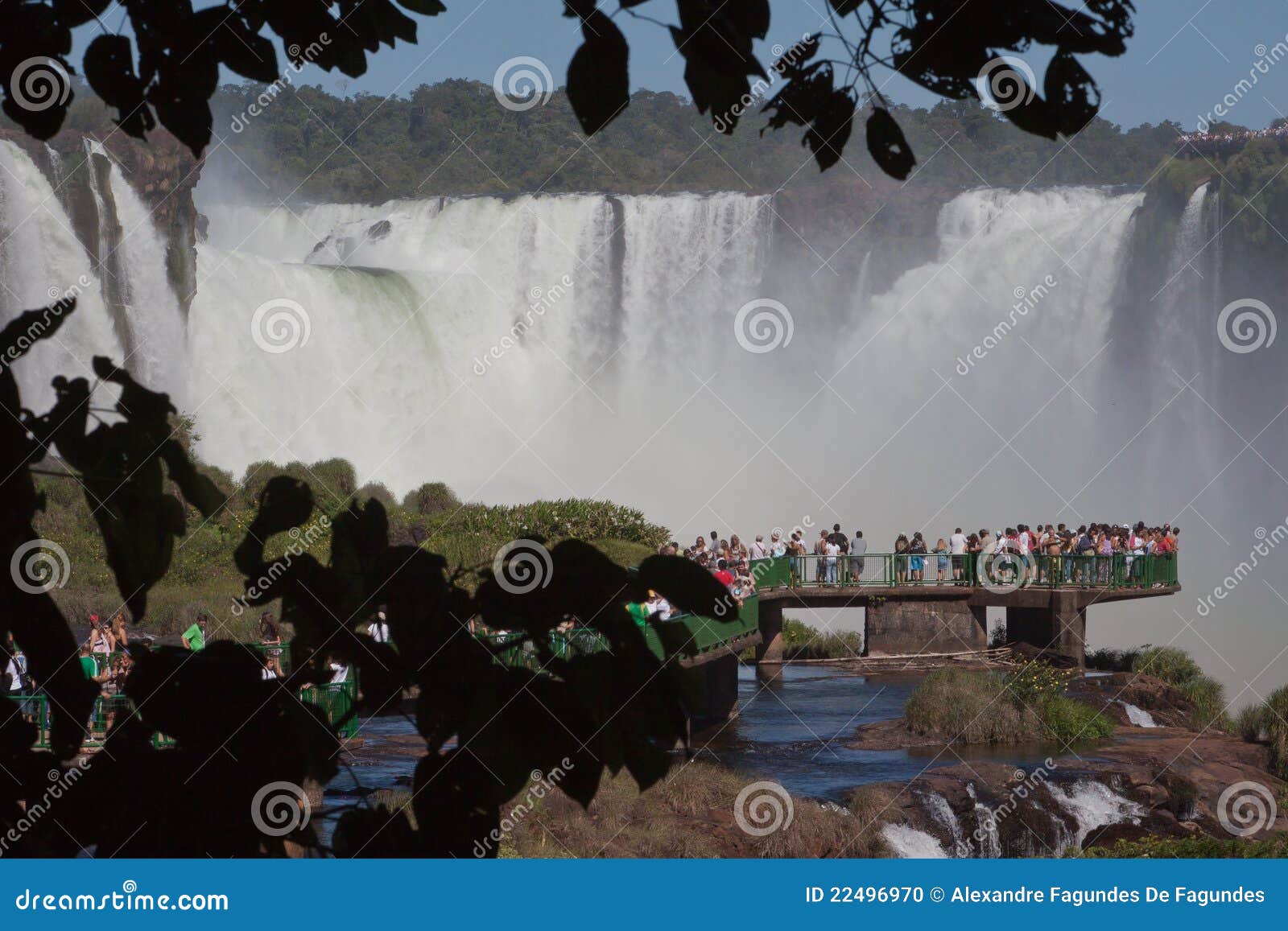 Devils Throat Waterfall Foz Do Iguassu Brazil Editorial Image - Image ...