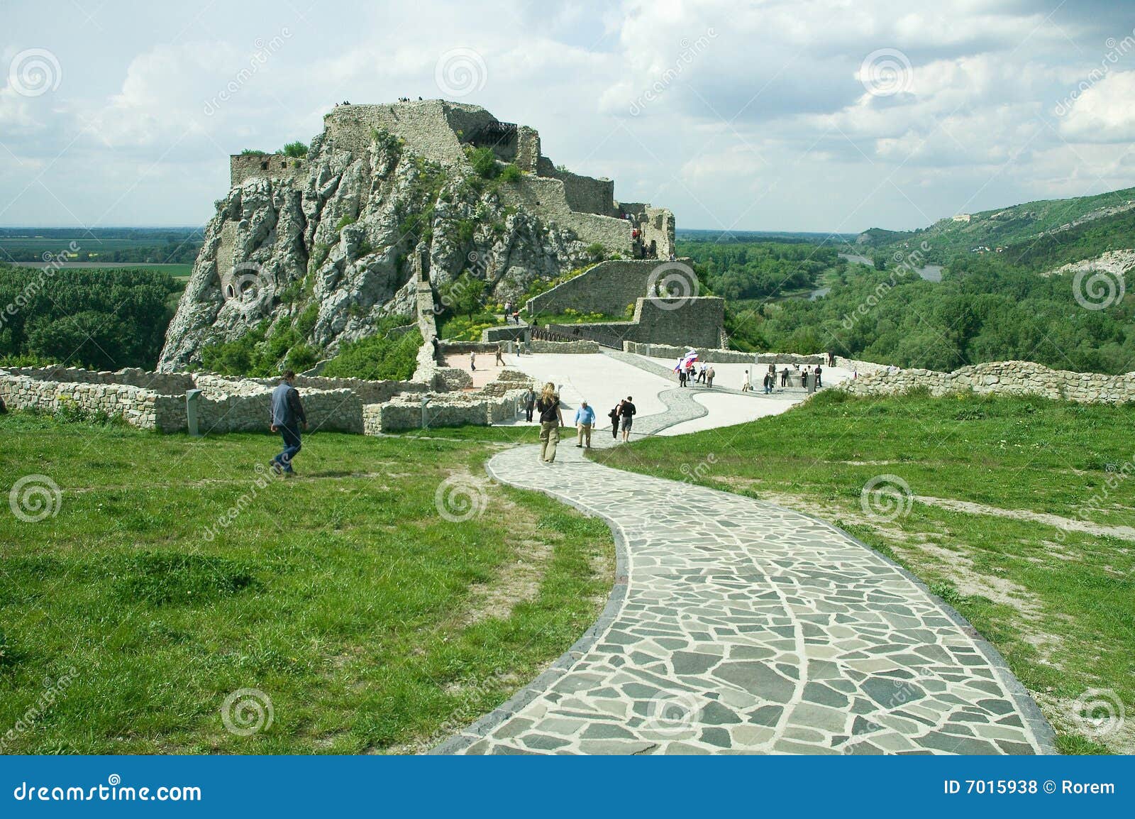 Devin Castle Royalty-Free Stock Photo | CartoonDealer.com #41733447