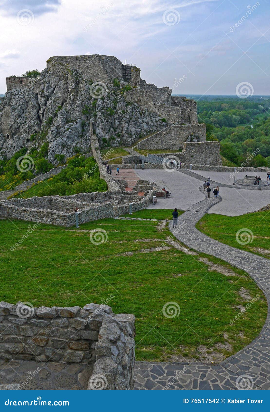 Devin Castle, Bratislava. SLOVAKIA Stock Photo - Image of bratislava ...