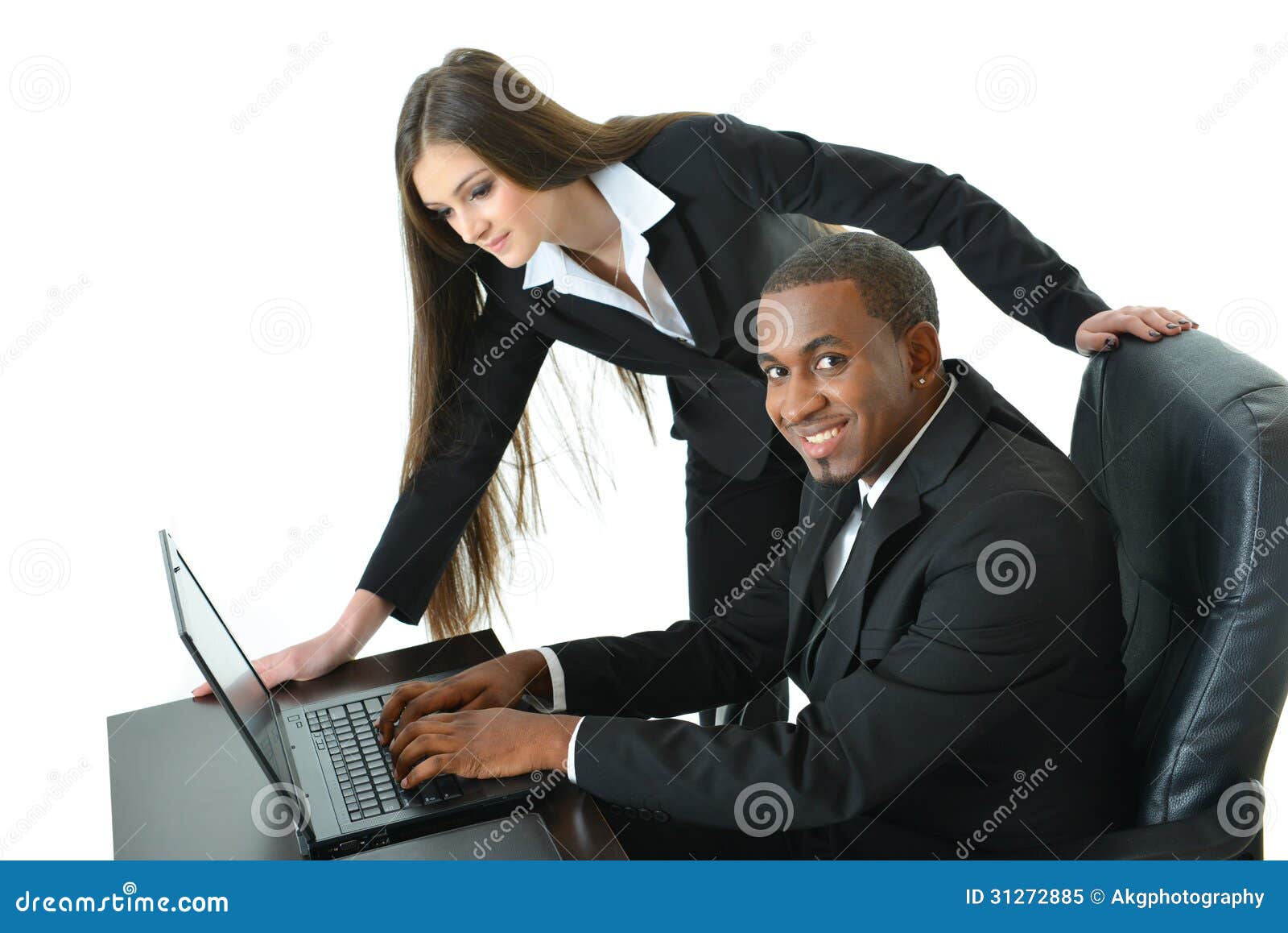 Devious Co-Worker stock image. Image of smile, authority - 31272885