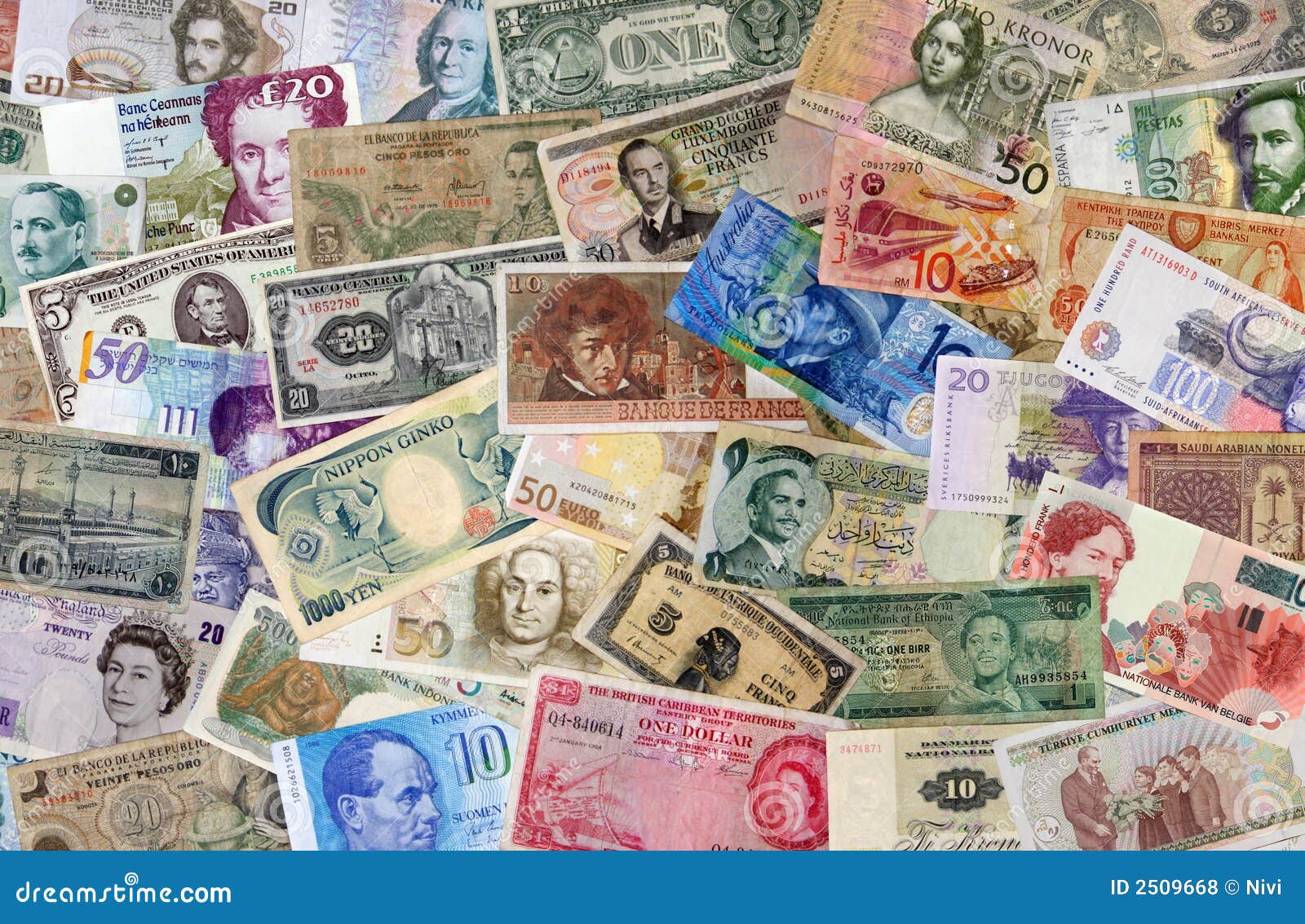 Devise internationale photo stock. Image du factures, dollar - 2509668