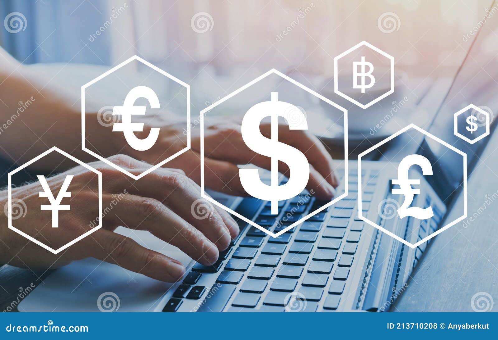 Devises Différentes Change Concept Finance Illustration Stock ...