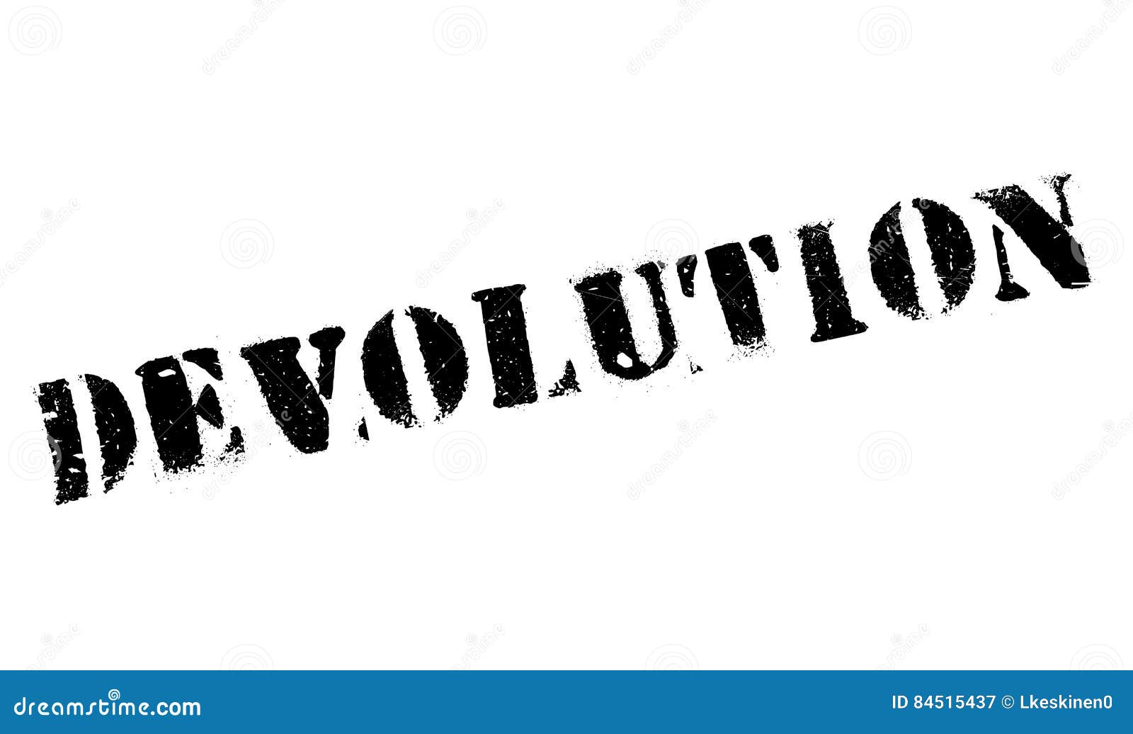 Devolution rubber stamp stock illustration. Illustration of heading ...