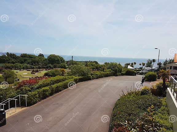 Devon Cliffs Holiday Park editorial photo. Image of cliffs - 93876631