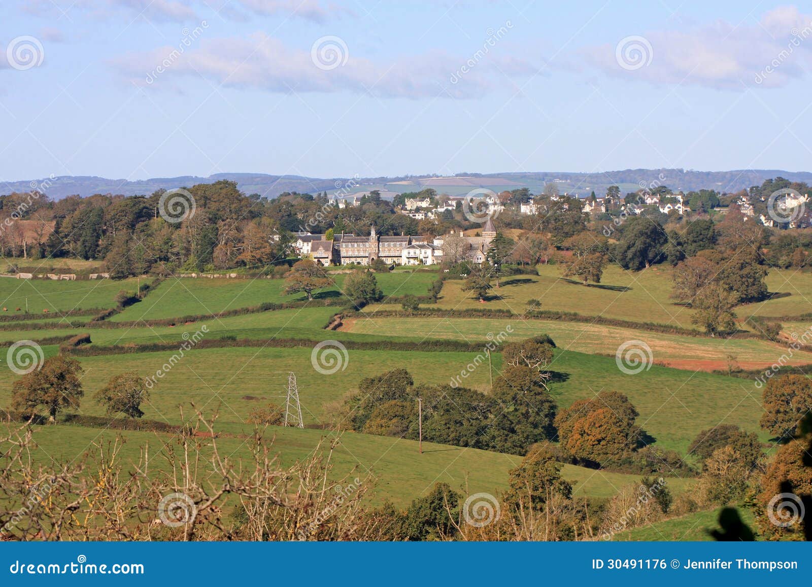 Devon Countryside foto de archivo. Imagen de rural, inglaterra - 30491176