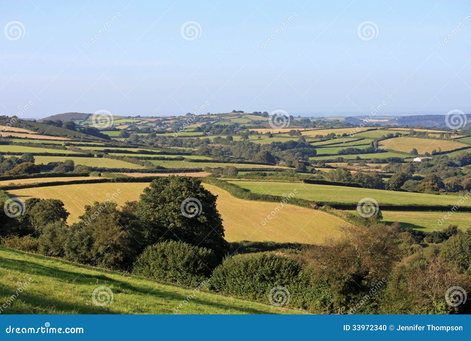 Devon Countryside stock photo. Image of green, rural - 33972340