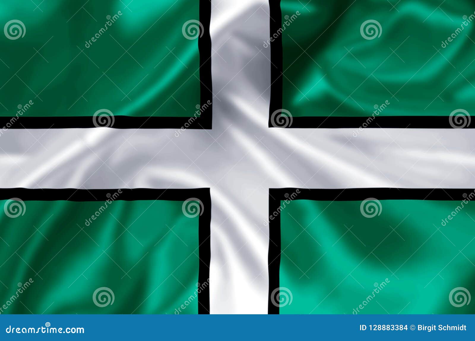 Devon flag illustration stock illustration. Illustration of nation ...