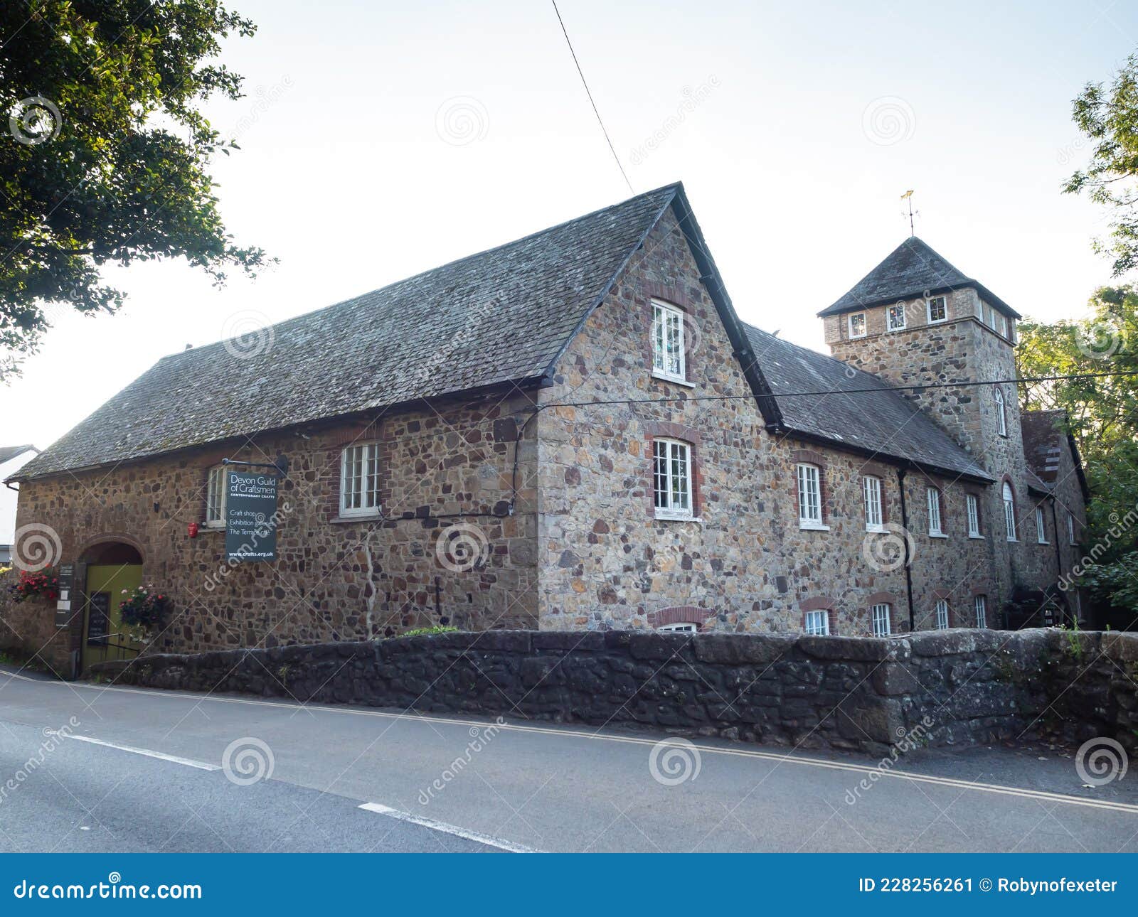 Devon Guild of Craftsmen at Riverside Mill, Bovey Tracey, Devon, UK ...