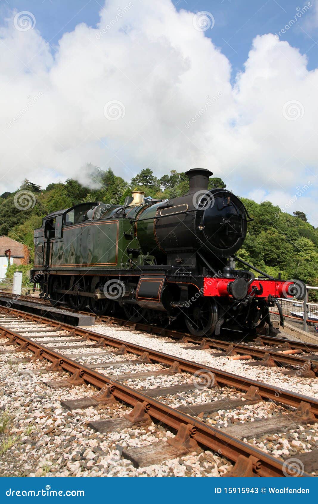 Devon Steam Train stock image. Image of locomotive, steam - 15915943