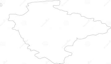 Devon United Kingdom Outline Map Stock Illustration - Illustration of ...