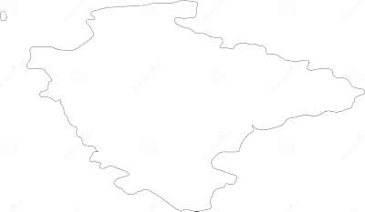 Devon United Kingdom Outline Map Stock Illustration - Illustration of ...