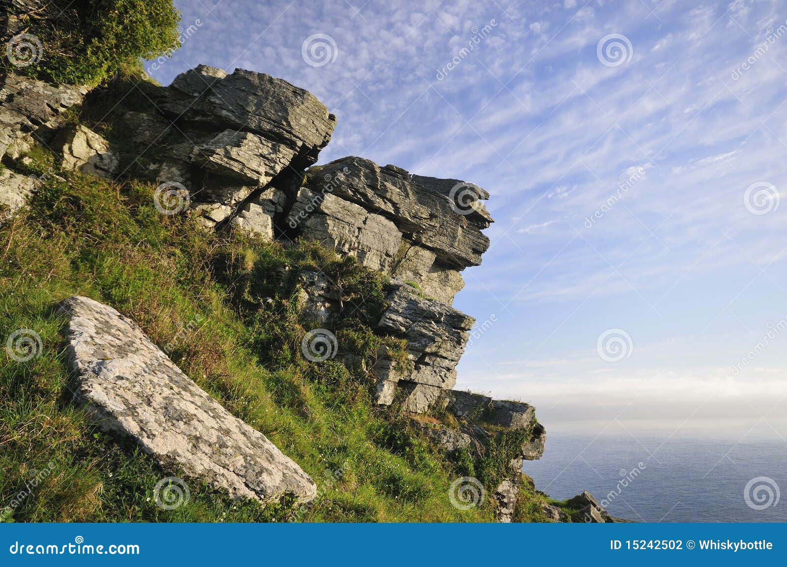 Devonian Limestone Rock Outcrop Stock Photo - Image of eroded, boulders ...