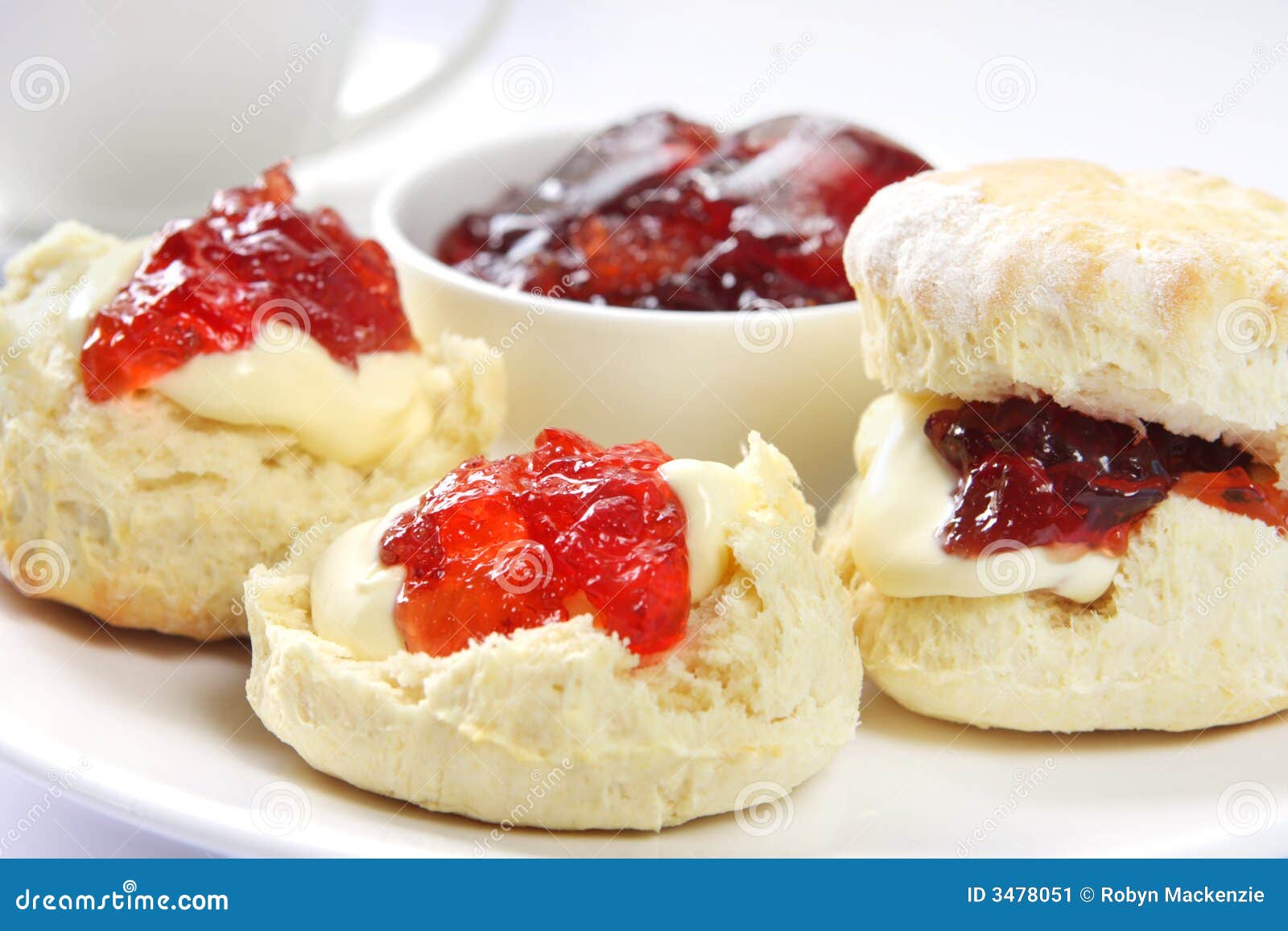 Devonshire Tea stock image. Image of simple, devonshire - 3478051