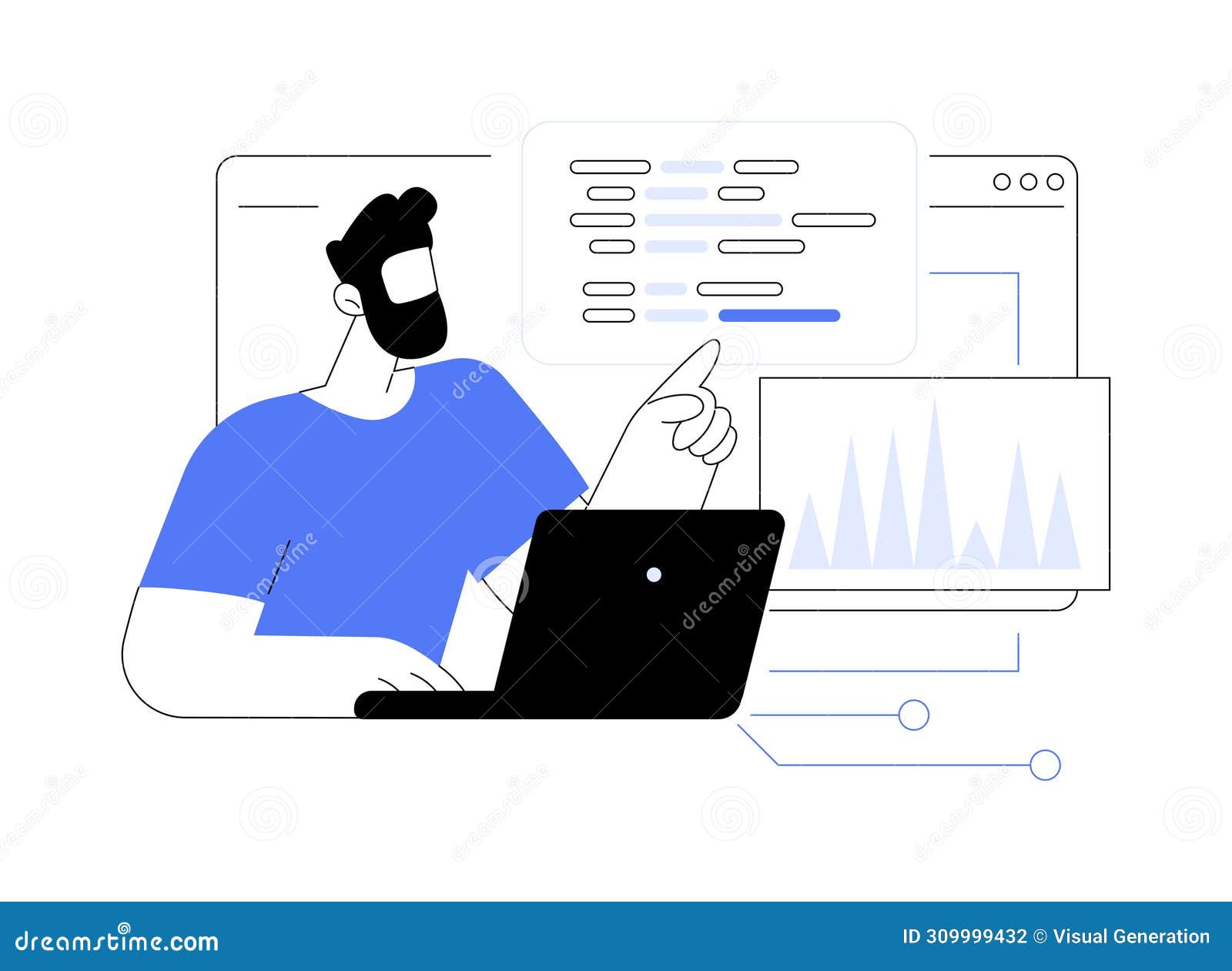 DevOps Cloud Engineer Isolated Cartoon Vector Illustrations. Stock Vector - Illustration of ...