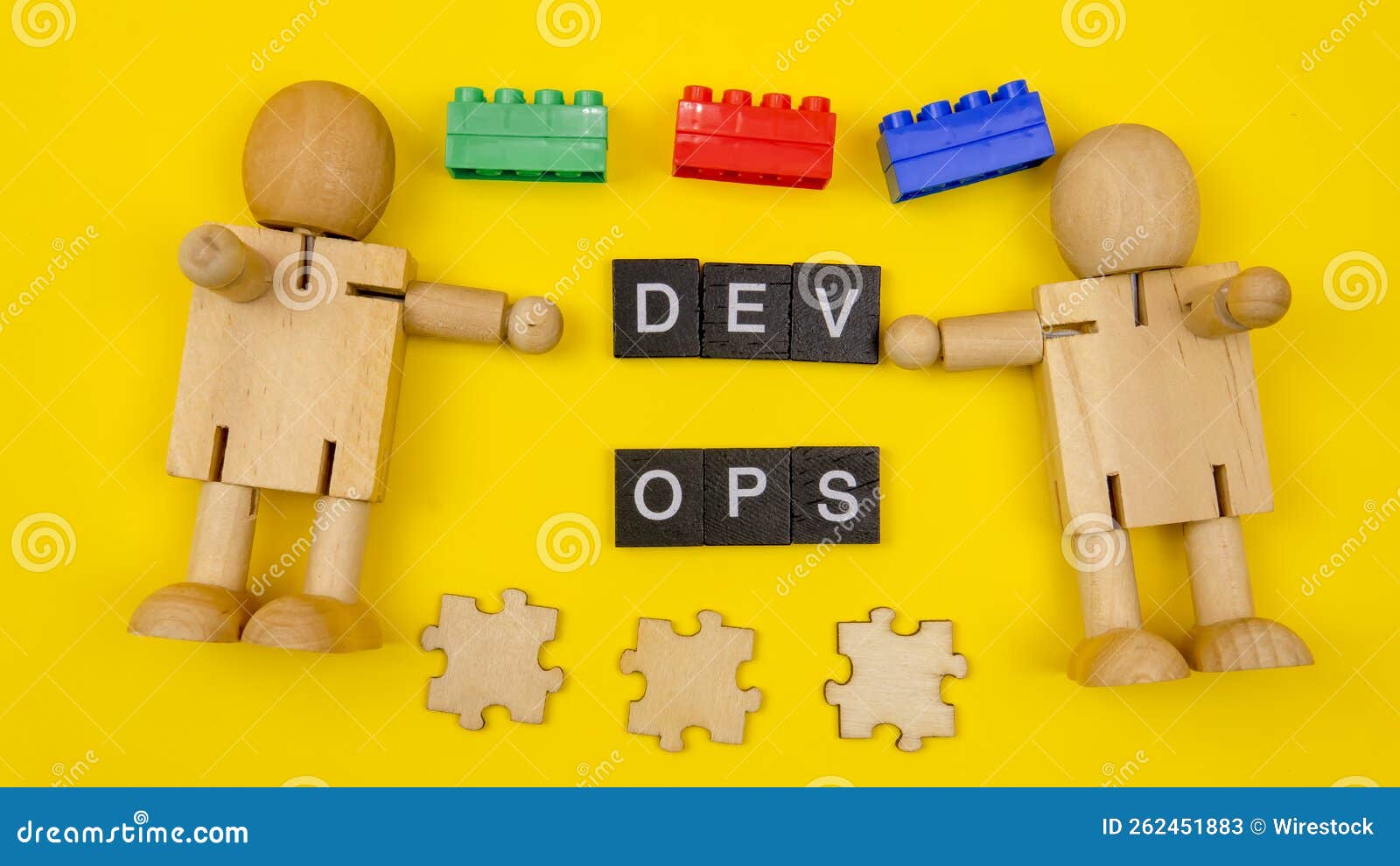 Devops-concept Combineert Softwareontwikkeling En it-operationeel Stock Afbeelding - Image of ...