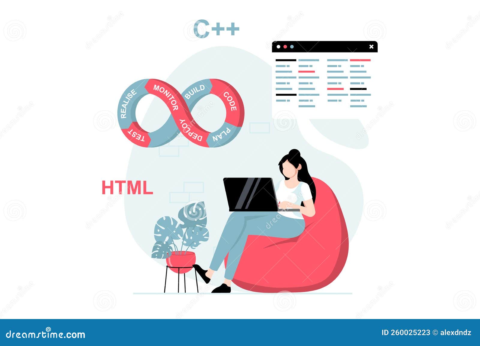 Woman Coders Stock Illustrations – 48 Woman Coders Stock Illustrations ...