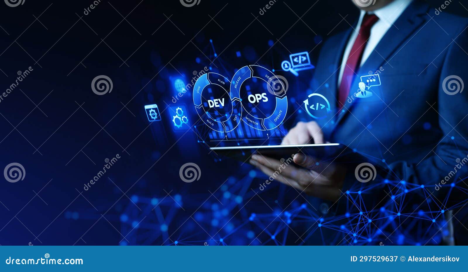 DevOps Dev Ops Software Development. Business Technology Automation ...