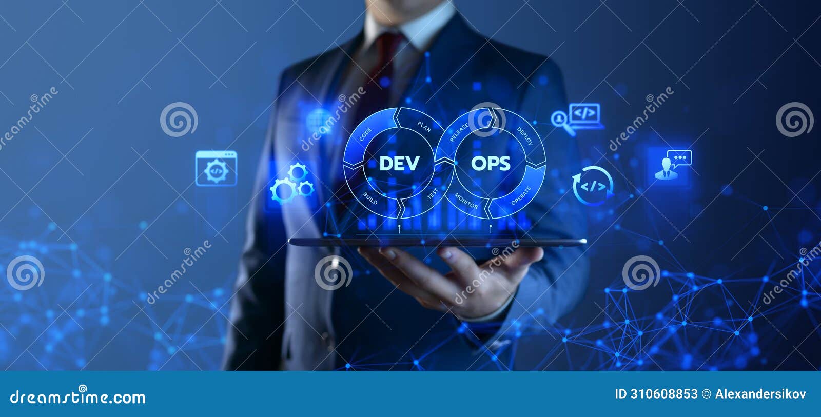 DevOps Dev Ops Software Development. Business Technology Automation ...