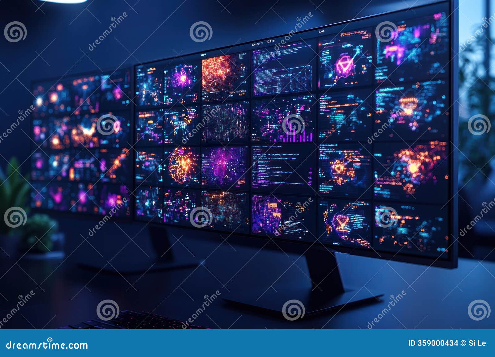 DevOps Engineer Banner Illustrations on Technical Background Stock ...