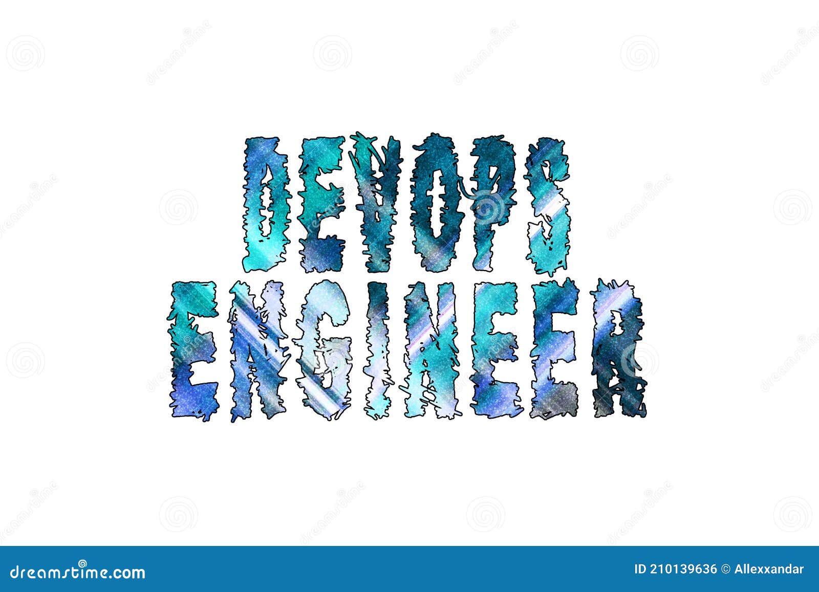 DevOps Engineer Flat Vector Cartoon Illustration With Character ...