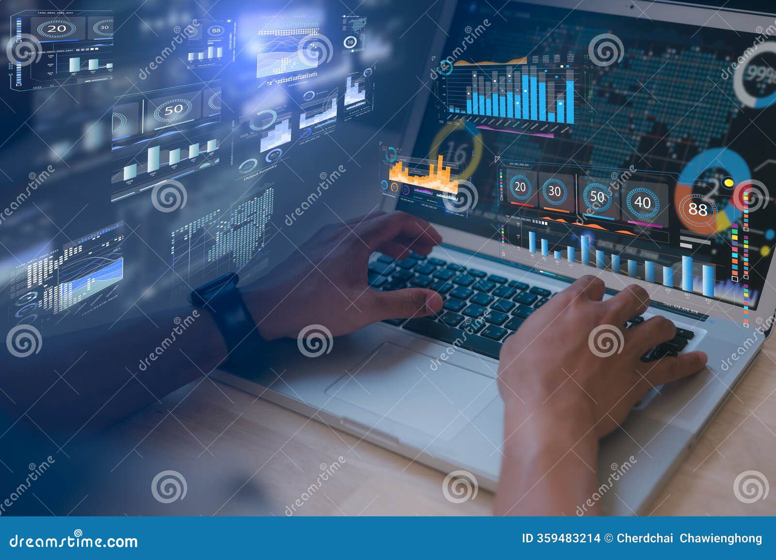 Devops Engineer Software Developer Operation Work with Agile As Programer Development Data Chart ...