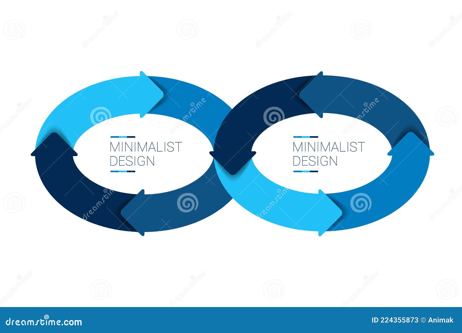 Devops, Infinity Infographic. 2 Step Options Template, Scheme, Diagram ...