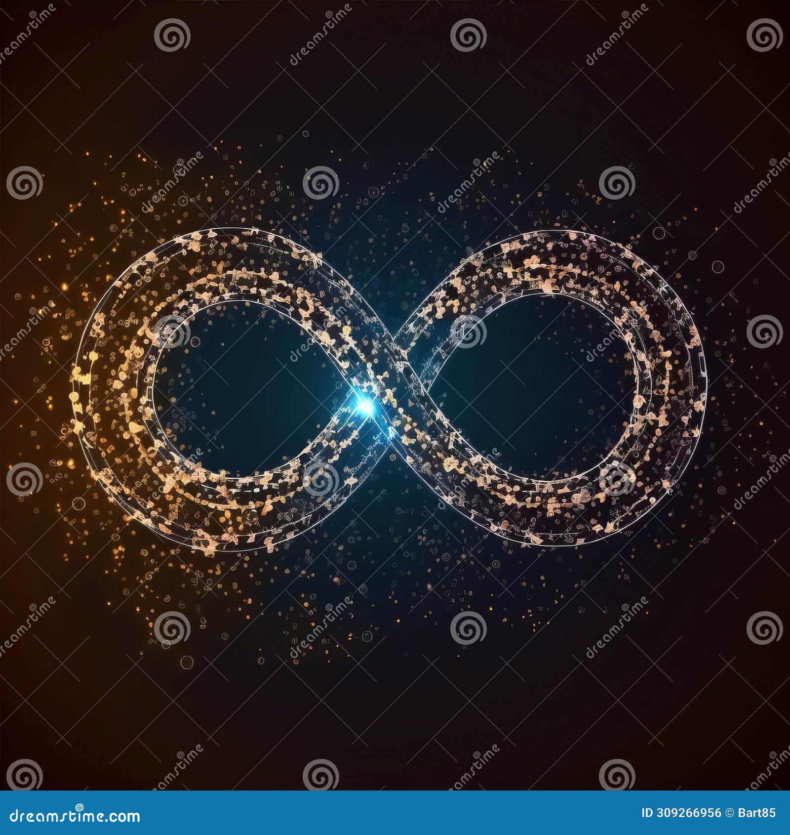 DevOps Infinity Symbol for Agile Software Developement and Operations ...
