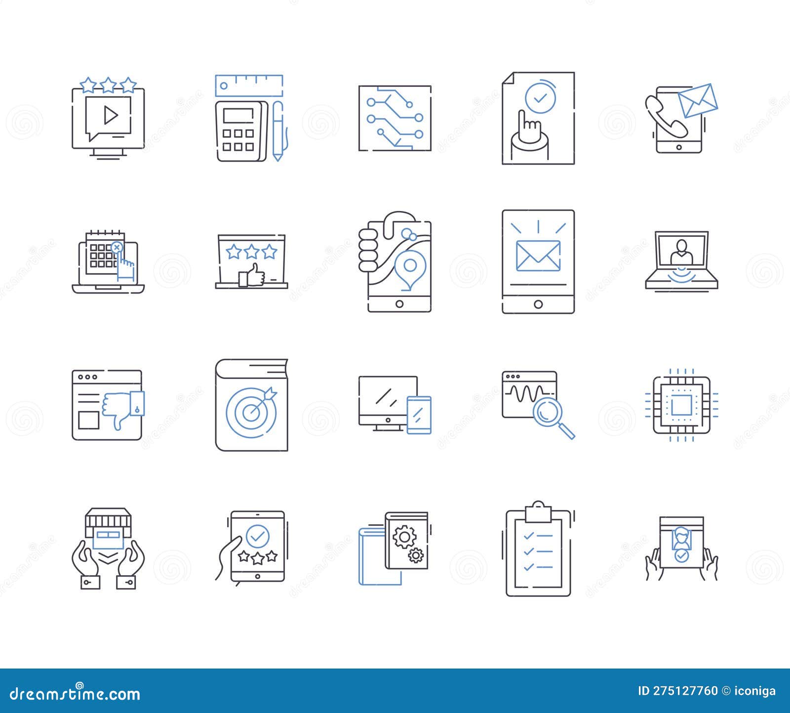DevOps Outline Icons Collection. Automation, Collaboration, Agile ... DevOps Outline Icons Collection. Automation, Collaboration, Agile ...