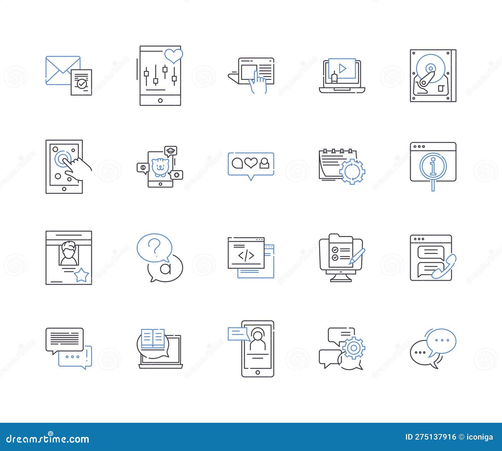 DevOps Outline Icons Collection. Automation, Collaboration, Agile ... DevOps Outline Icons Collection. Automation, Collaboration, Agile ...