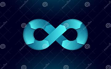 Devops Software Development Operations Infinity Symbol. Programmer ...