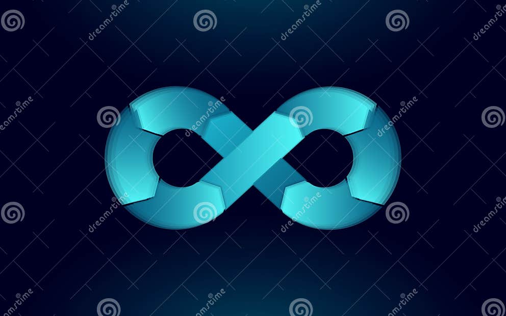 Devops Software Development Operations Infinity Symbol. Programmer ...