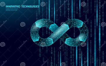 Devops Software Development Operations Infinity Symbol. Programmer ...