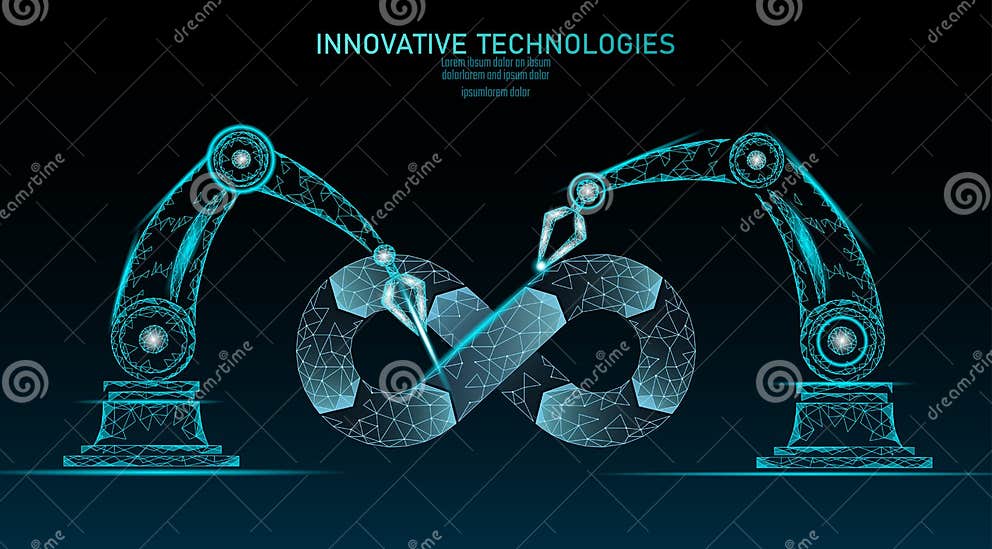Devops Software Development Operations Infinity Symbol. Programmer Administration System Life ...